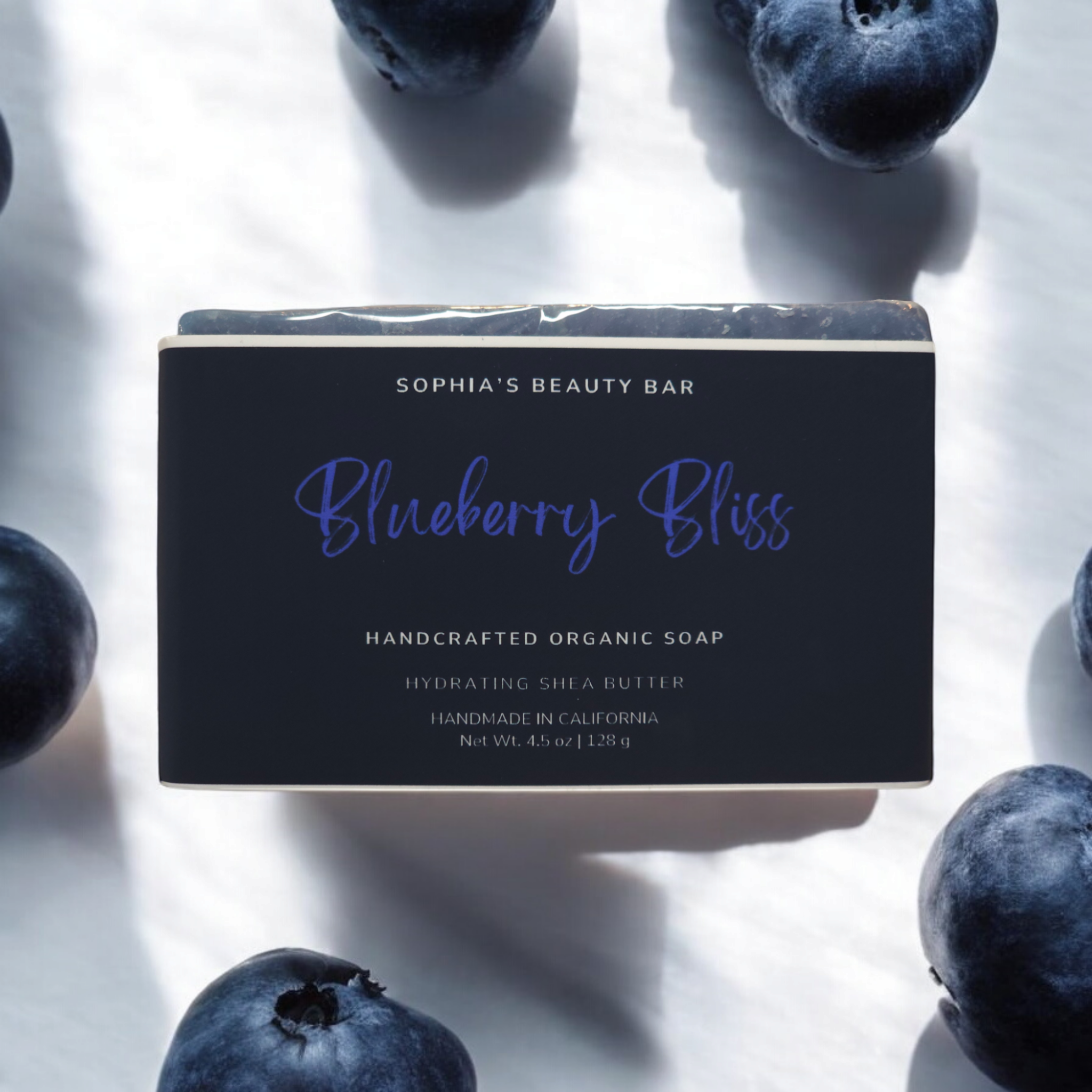Blueberry Bliss Scrub Soap Bar 4.5-5 oz / 142 g – Sophia's Beauty Bar