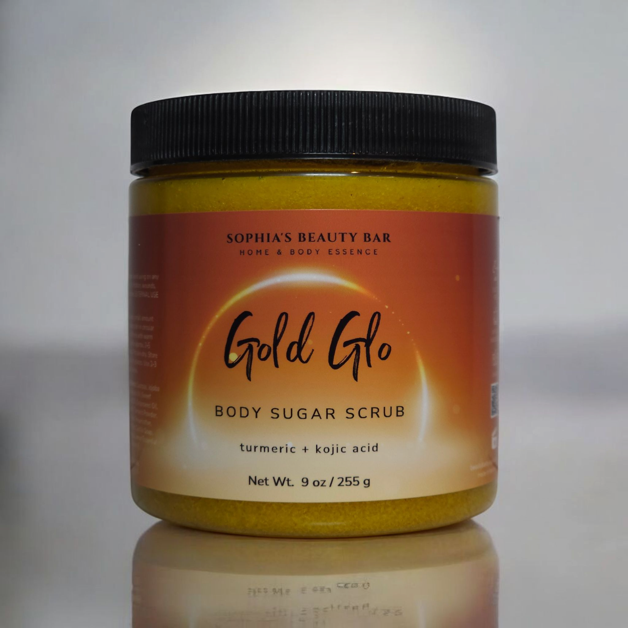 Gold Glo Body Sugar Scrub 9 oz / 255 g – Sophia's Beauty Bar